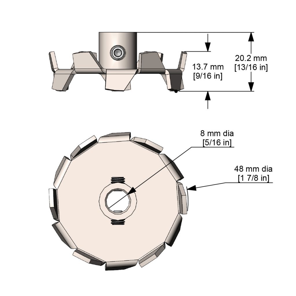 Dispersion Blade Only - Caframo Lab Solutions